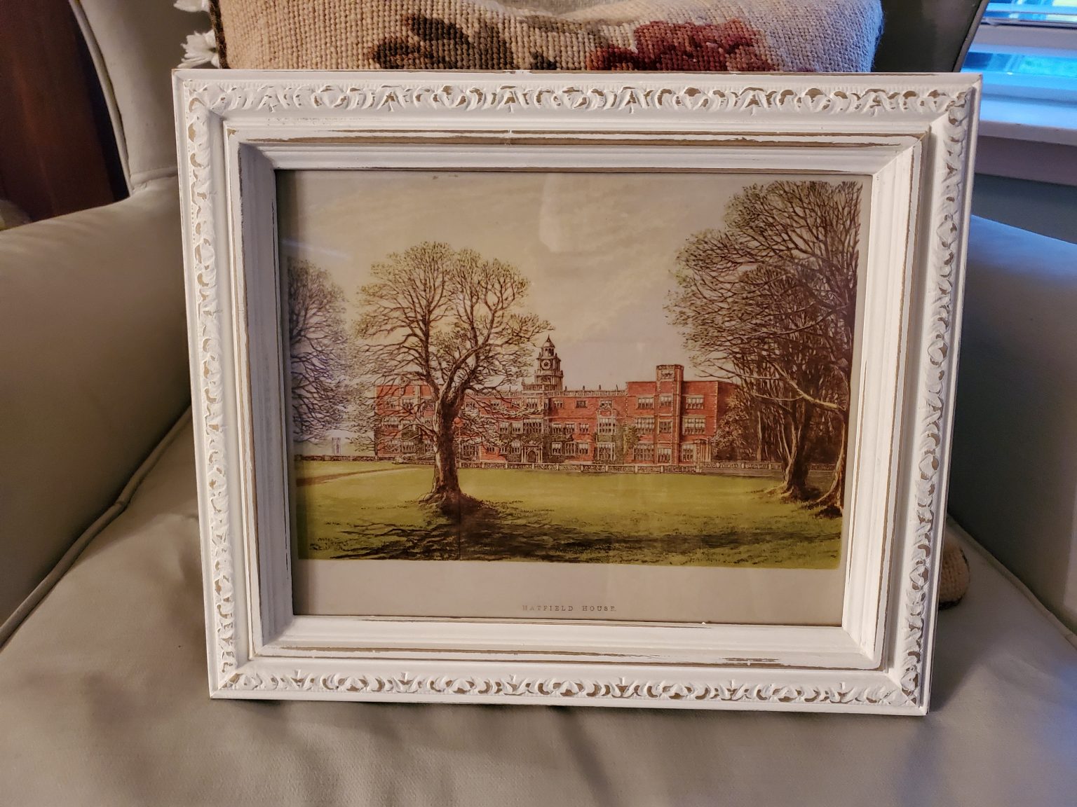 How To Makeover A Frame From Goodwill - Victorian Lane Farms