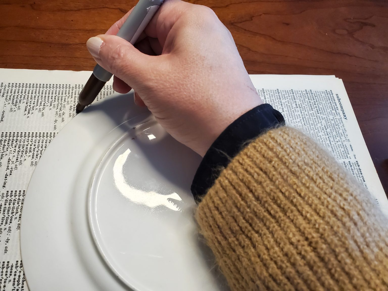 A Beautiful Dictionary Paper Rose DIY - Victorian Lane Farms