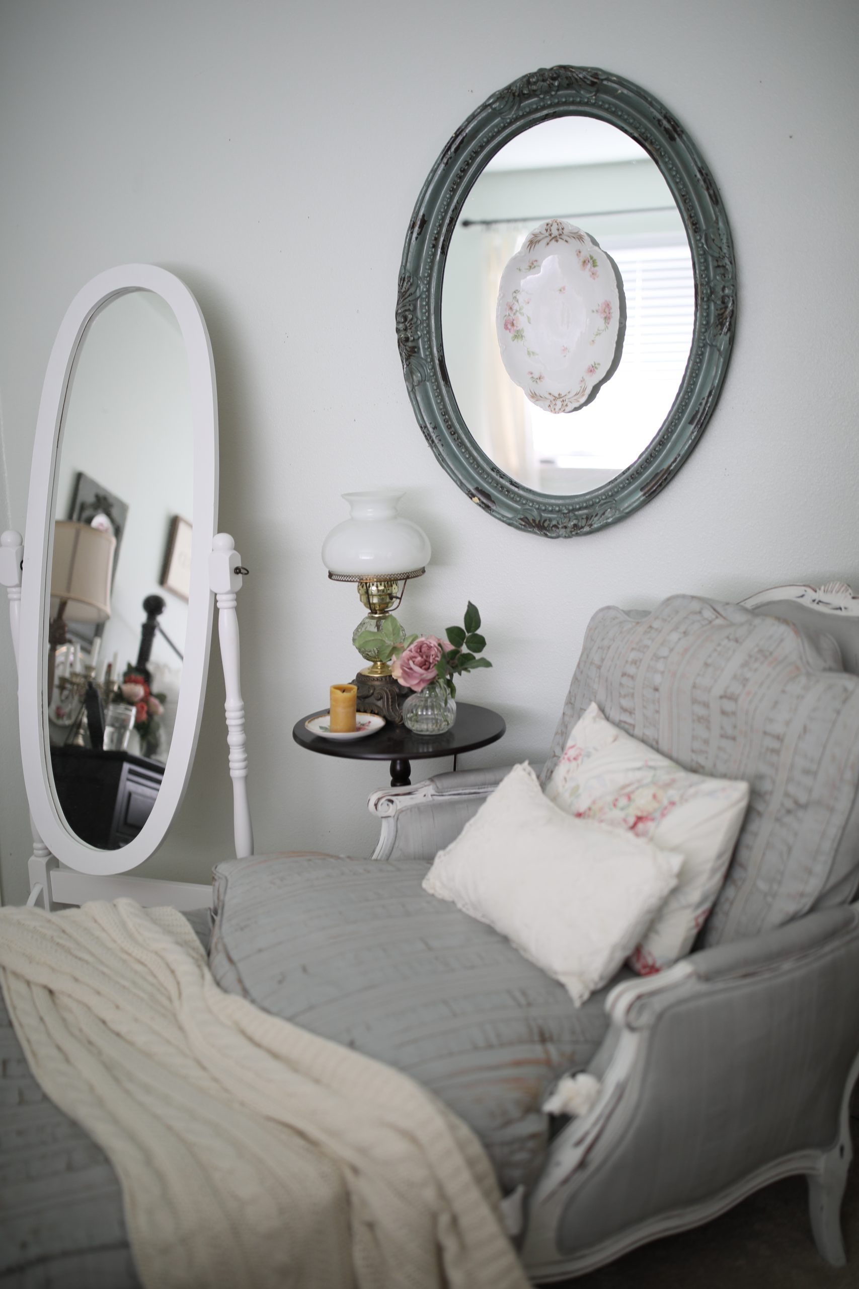 How to Decorate a Bedroom with Goodwill Finds - Victorian Lane Farms